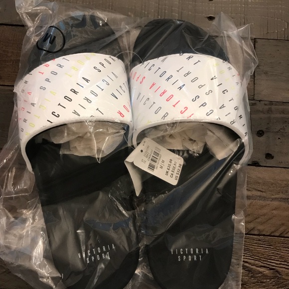 Victoria's Secret | Shoes | New Victoria Secret Sport Slide Sandals ...